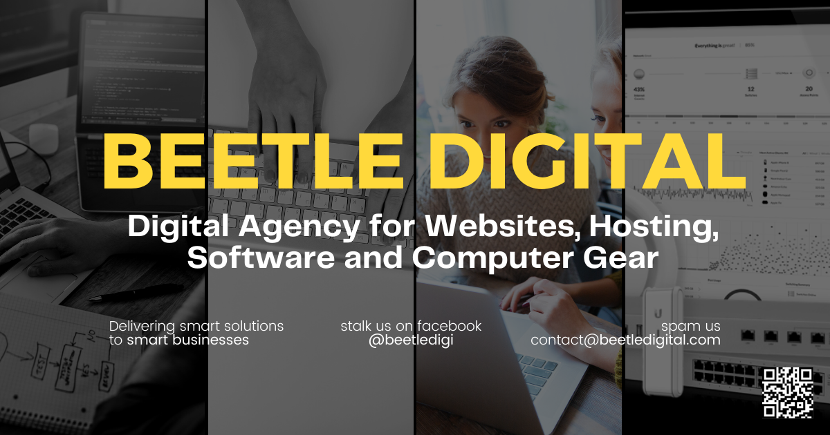 Beetle Digital: Websites, Hosting, Software & Tech Gear