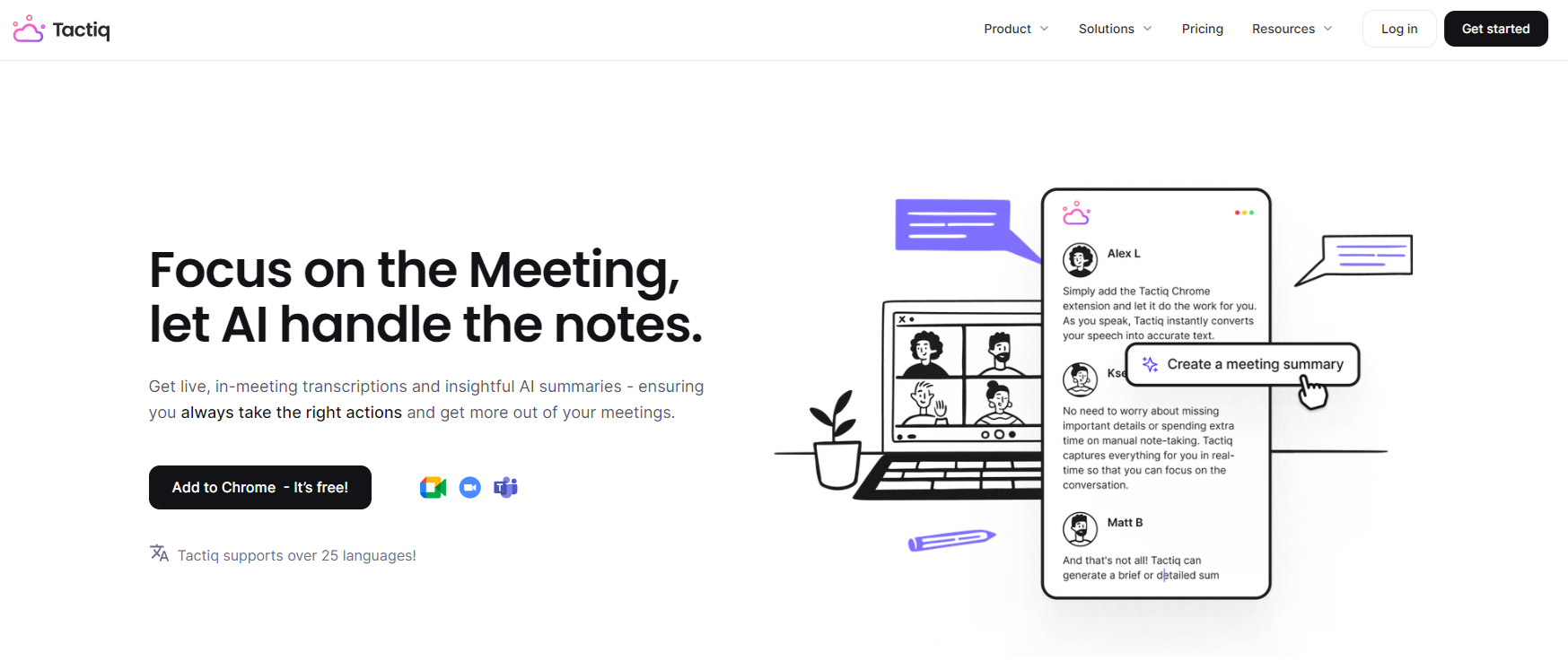 Tactiq – Free GPT AI Meeting Notes / Transcription Tool - Beetle Digital
