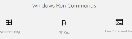 Windows Run Command Shortcuts - Beetle Blog